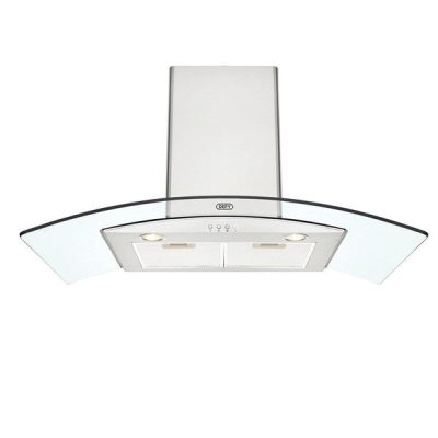 Defy DCH323 Premium Curved Glass Island Cookerhood-CHI9427CGS - Brands SA
